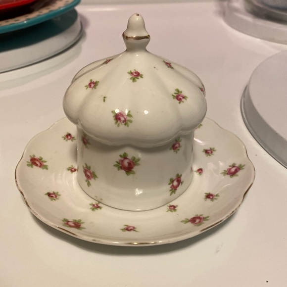 Victoria Royal Ltd | Dining | Antique Victoria Bone China Buttercheese ...